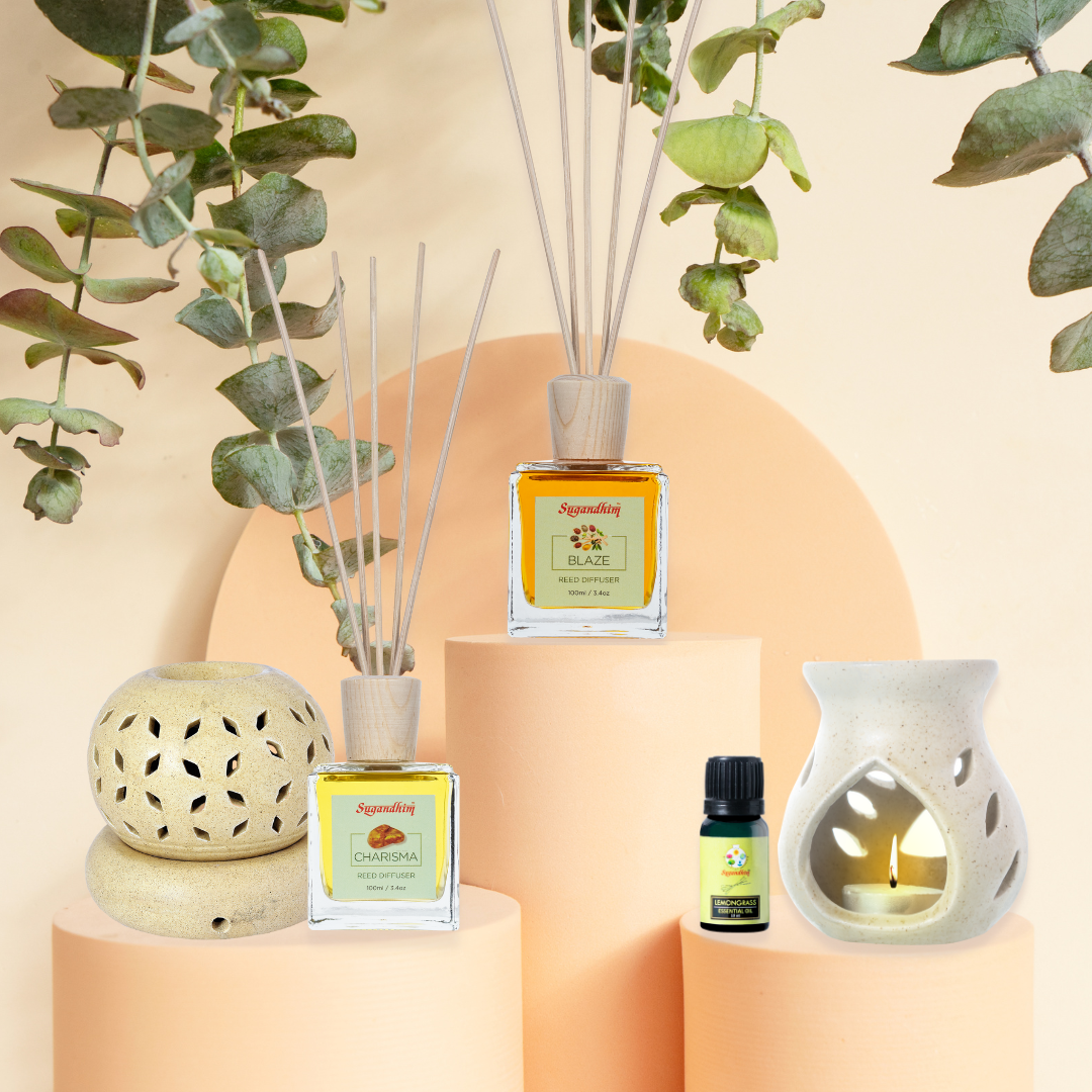 Buy Essential & Healing Oil, Aroma Diffuser Product – Sugandhim