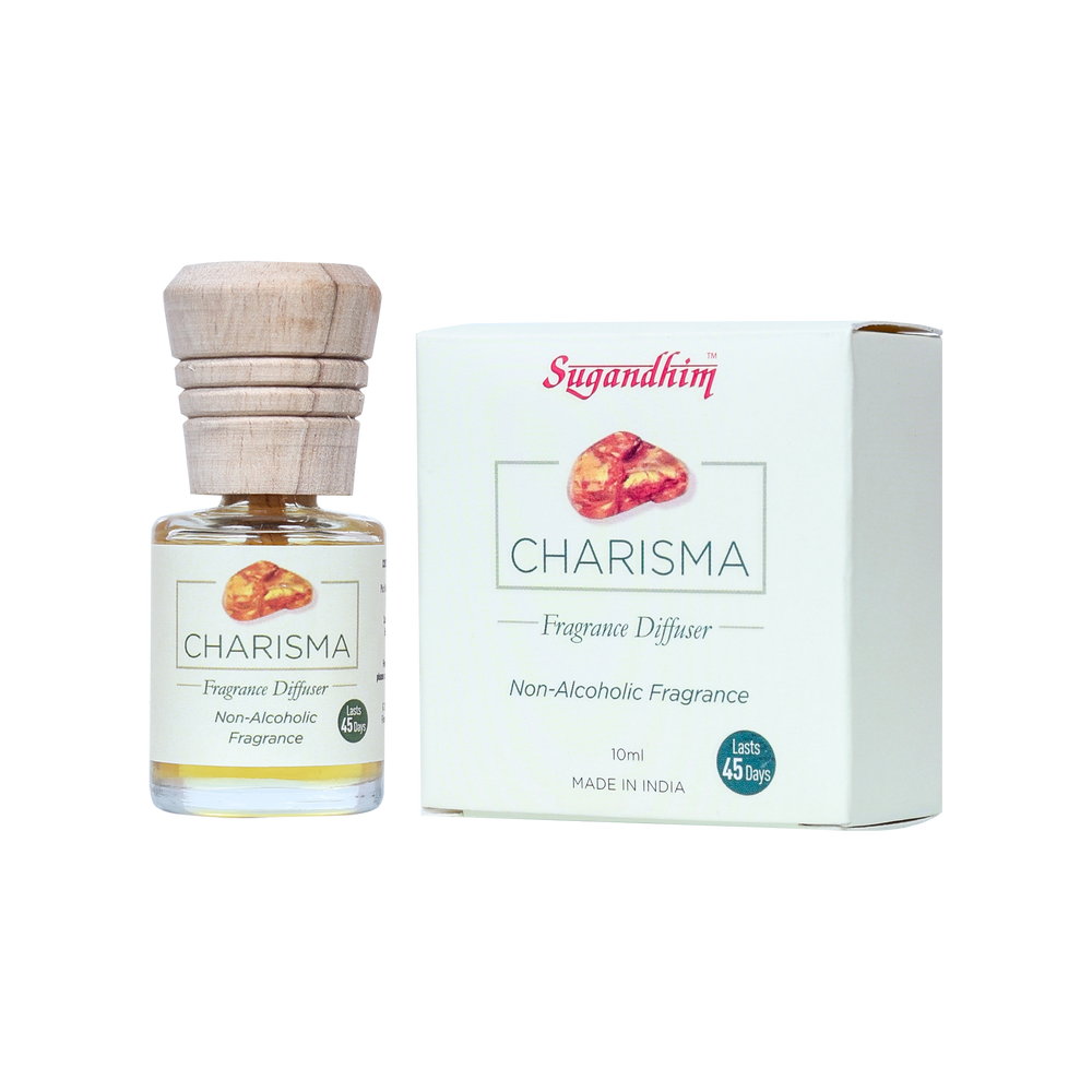 Charisma Fragrance Diffuser | Non-Alcoholic, Long-Lasting Aroma - Sugandhim