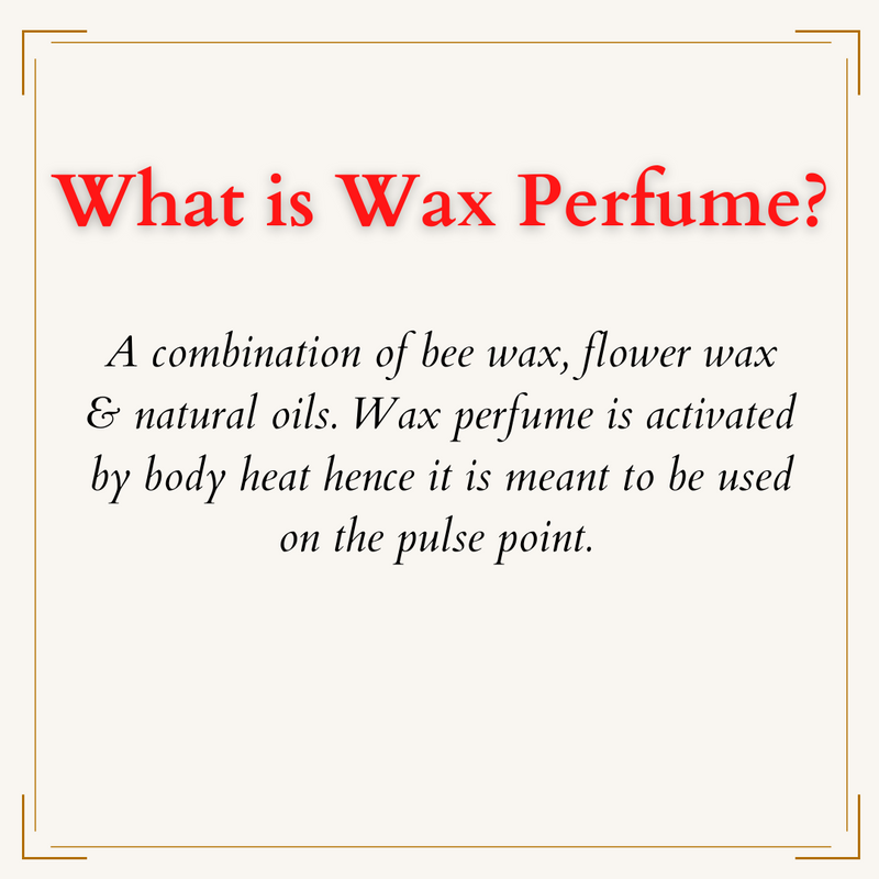 Buy Arabian Oudh Solid Wax Perfume - Alcohol-Free, Natural Aroma