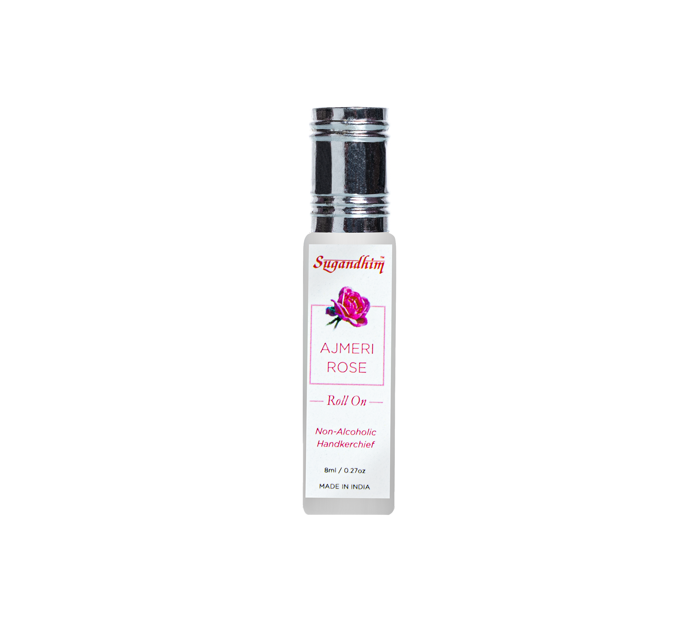 Handkerchief Roll-On Ajmeri Rose/Gulab - 8ml