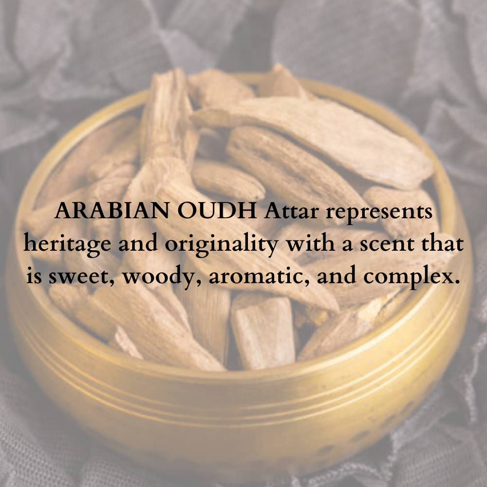 Buy Arabian Oudh Solid Wax Perfume - Alcohol-Free, Natural Aroma