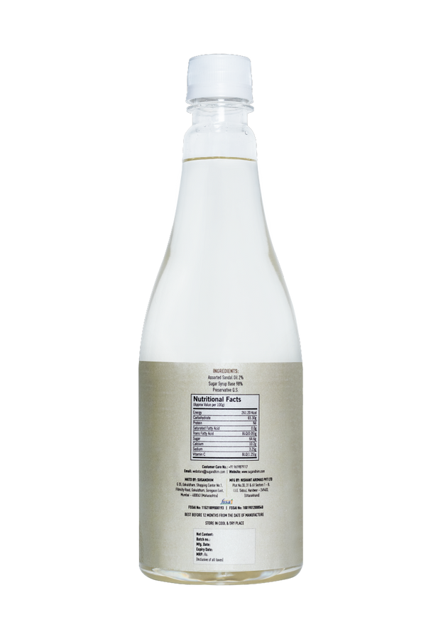 Checkout Natural Flavoured Sandal Syrup 750 Ml