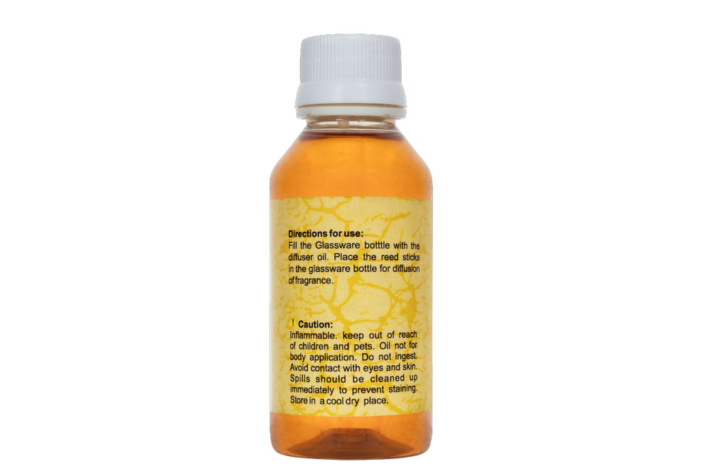 Anandin Diffuser Oil Refill - Riddhi/Mogra Fragrance - 100ml + 5 stick