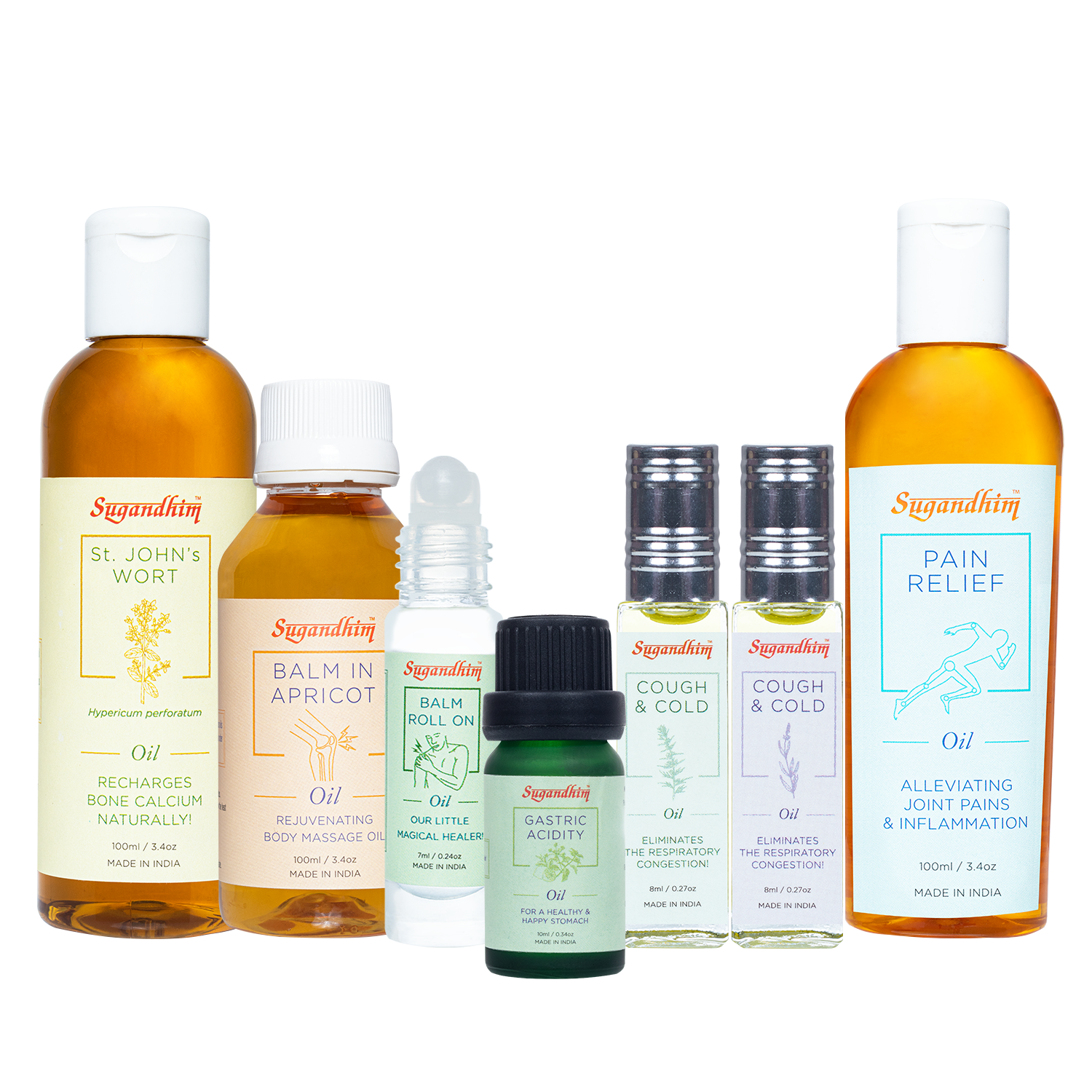 Natural Healing Oil Range – Sugandhim