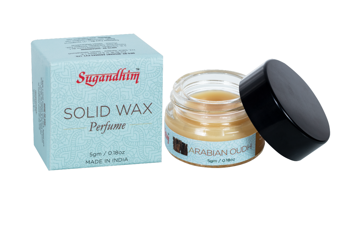 Solid Wax Perfume Arabian Oudh Fragrance - 5gms – Sugandhim